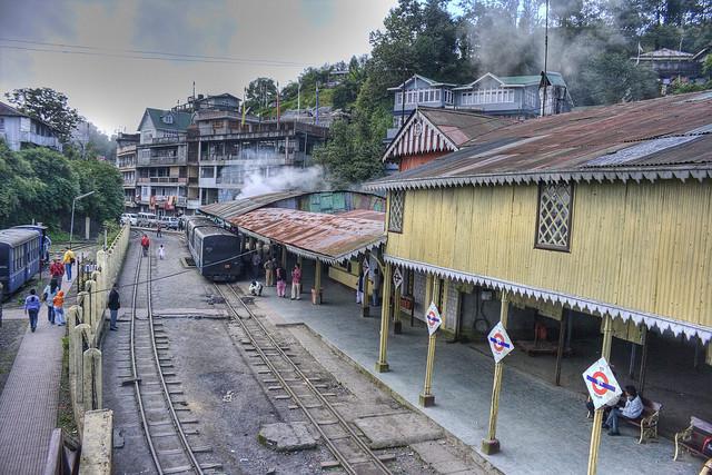 Filming at Ghoom Railway Station| Filmapia - real sites . reel sites