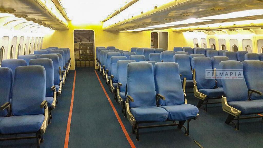 Set5 - Inside an Aeroplane Set in Hyderabad for Film Shoots | Filmapia ...