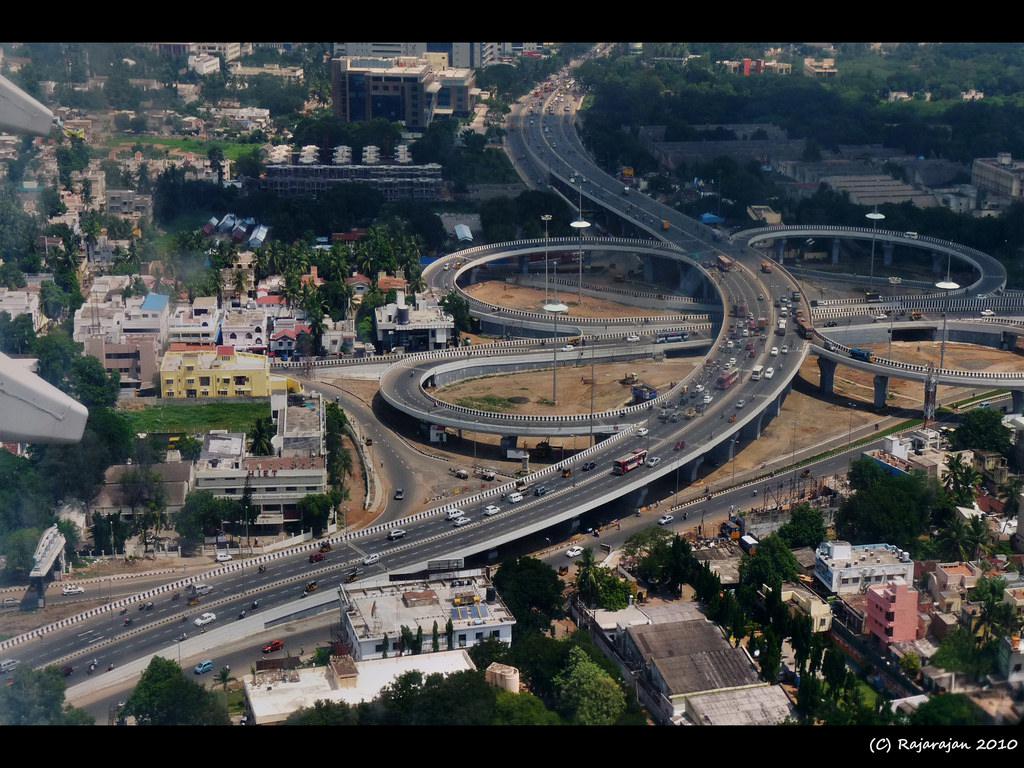 Filming at Kathipara's Cloverleaf| Filmapia - real sites . reel sites